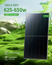 Jinko 650 Watt Solar Panel (625-650W) – TSolar