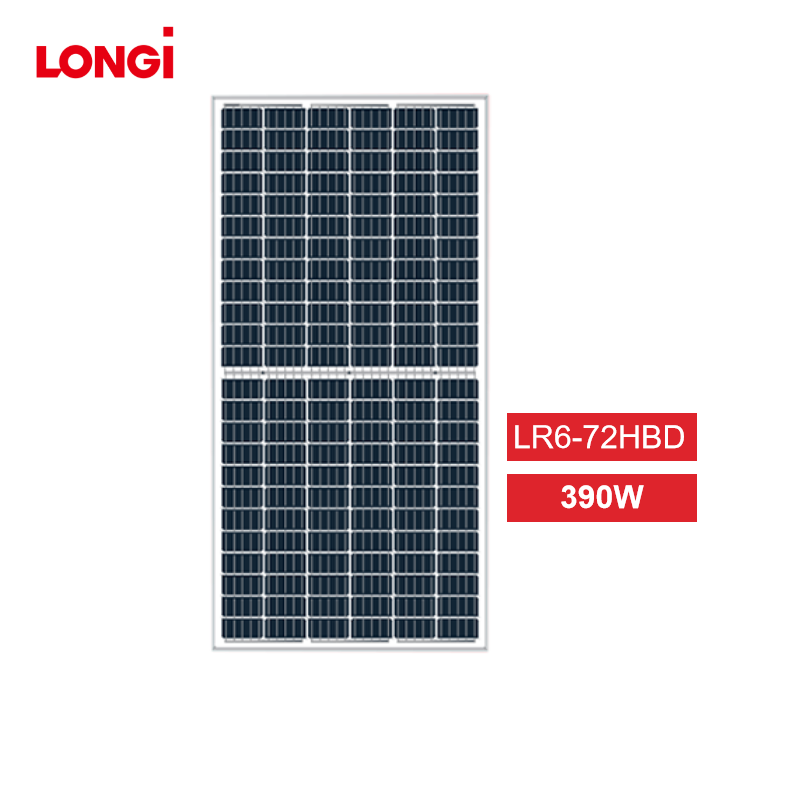 LonGi 390W Solar Panel (LR6-72HBD,370-390 Watt) – TSolar